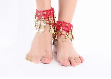 5 pairs = 10 pieces Belly Dance Anklet Accessories... – Vicedeal