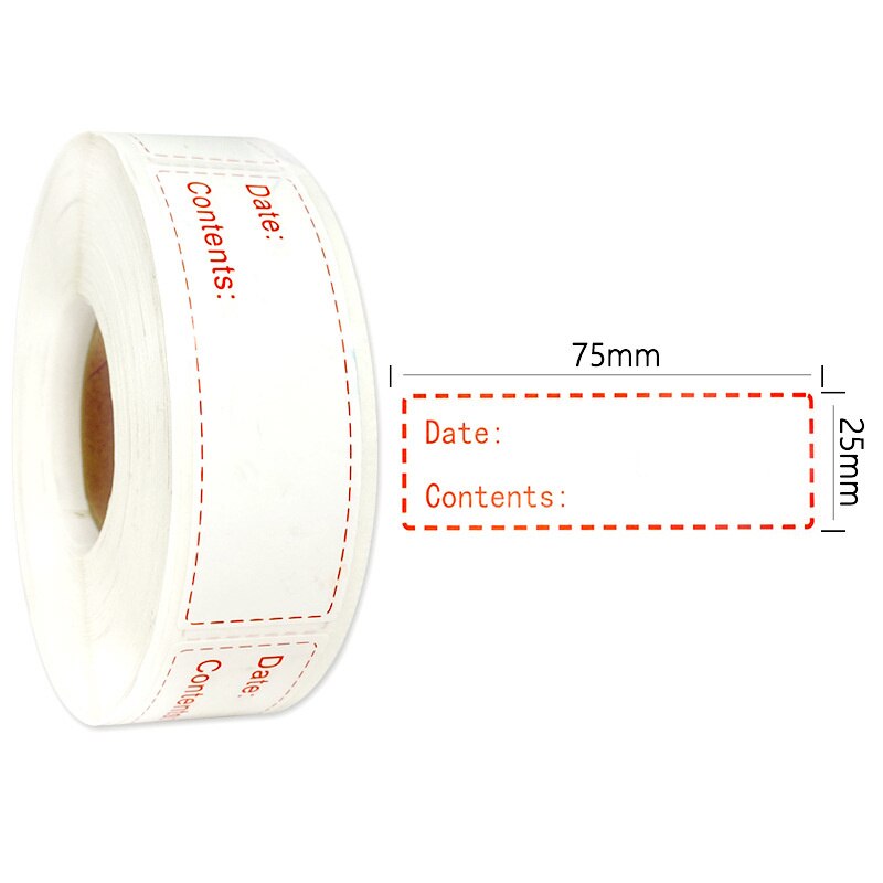 150Pcs/Roll Zelfklevende Stickers Voedsel Vriezer ... – Vicedeal