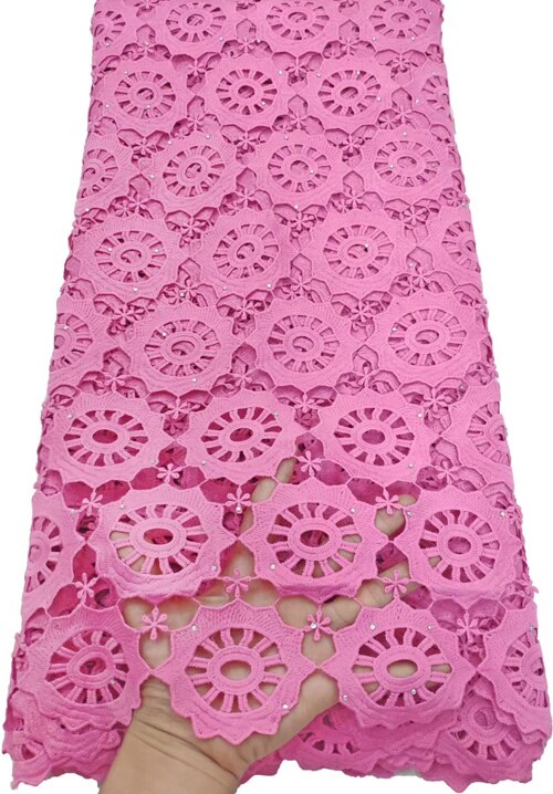 Guipure Lace Cord Lace Fabric Nigerian Lace Fabric... – Grandado