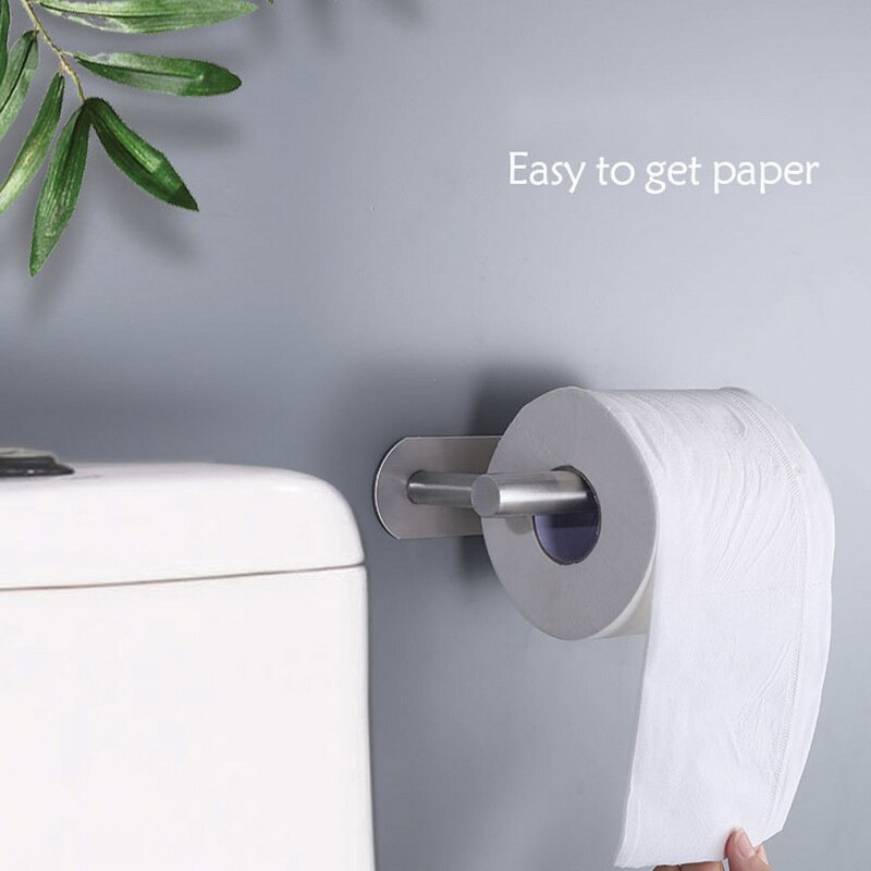 Self-Adhesive Stainless Steel Toilet Roll Paper Ho... – Grandado