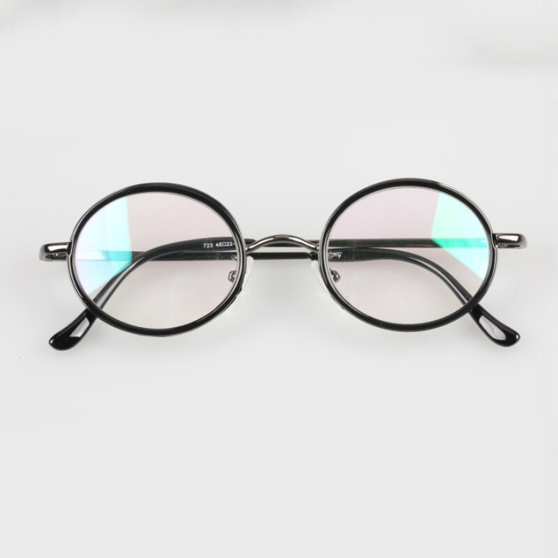 Reading Glasses Round Metal Full Frame Retro Glass Grandado