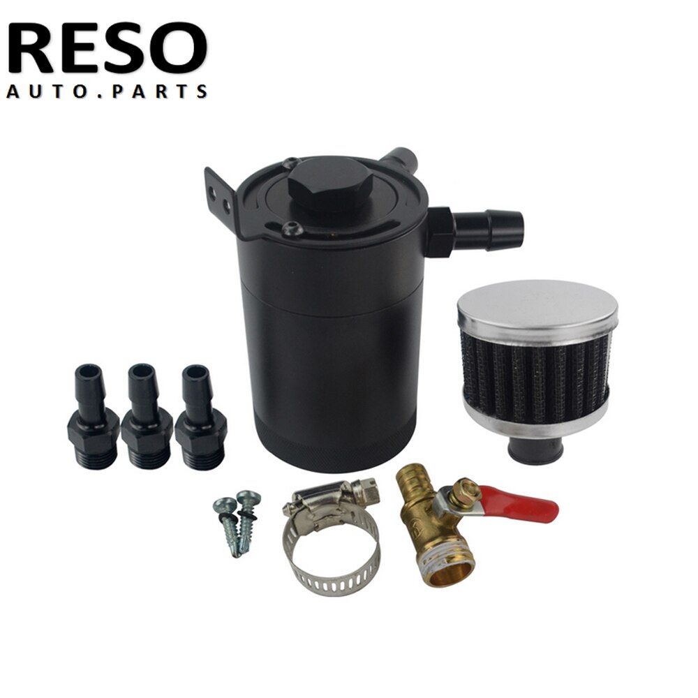 Oil Catch Can 3/8" NPT Inlet/Outlet Baffle 2 Ports... – Grandado