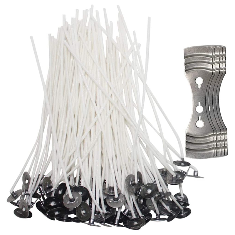 200Pcs Candle Wicks 4.7 Inch Pre-Waxed Cotton Core... – Grandado