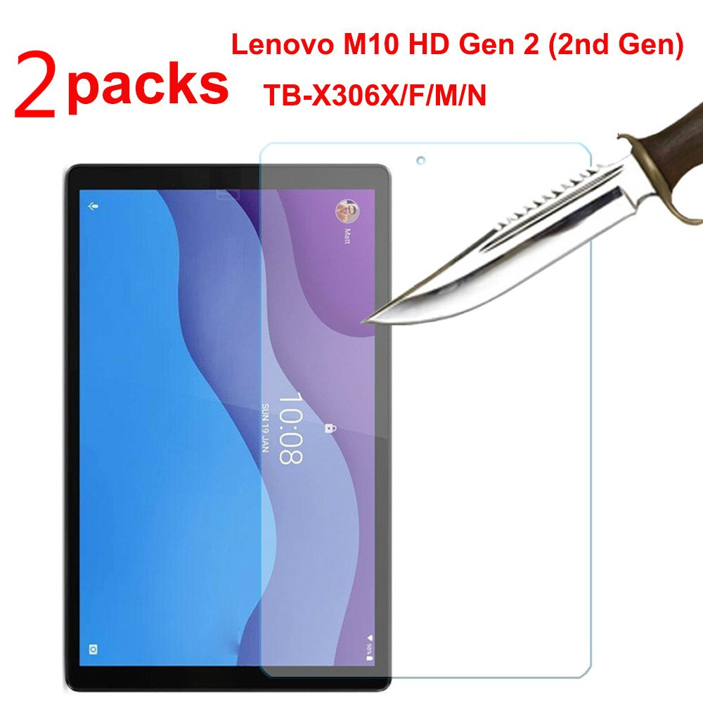 9H Gehard Glas Voor Lenovo Tab M10 Hd Gen 2 (2nd G... – Vicedeal