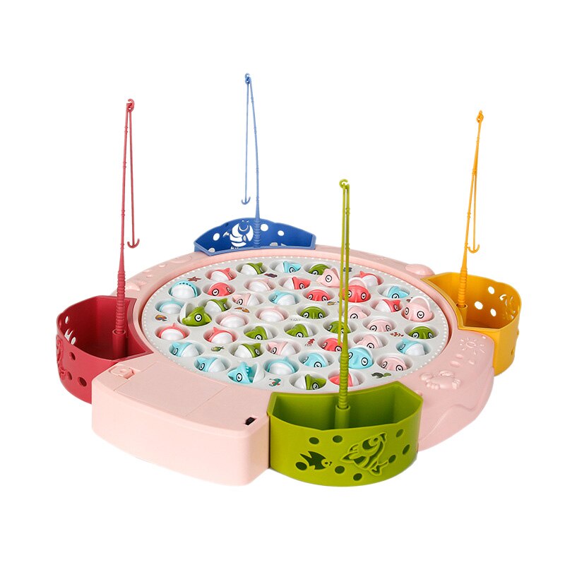 Children's Electric Fishing Toys Music Spinning Fi... – Grandado