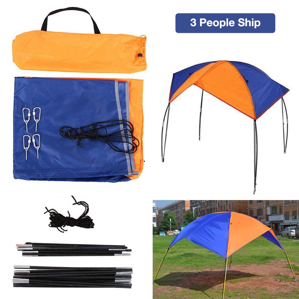 Improved 3-4 Person Boat Awning Fishing Sunshade R... – Grandado