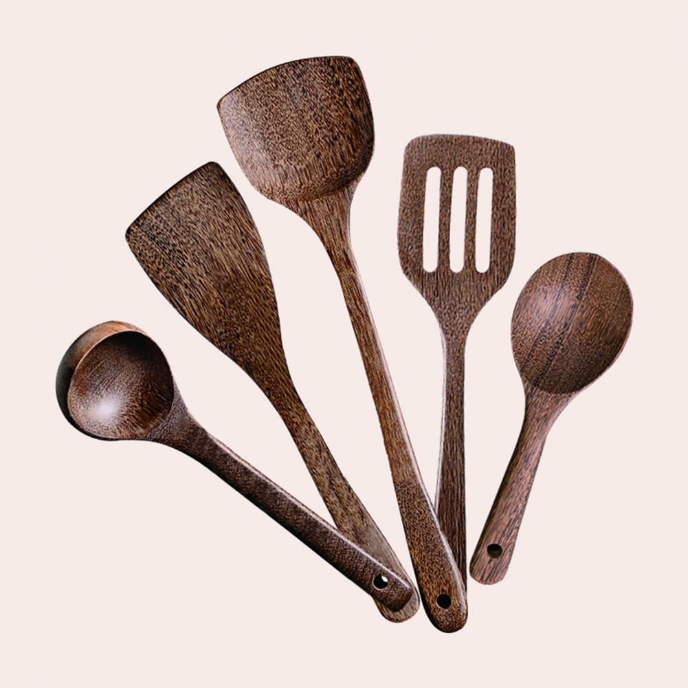 Rice Paddle Wood Rice Cooking Spoon Wide Applicati... – Grandado