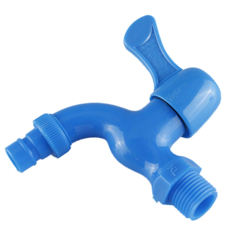 -Home Kitchen Plastic Blue Quarter Turn Faucet Tap – Grandado