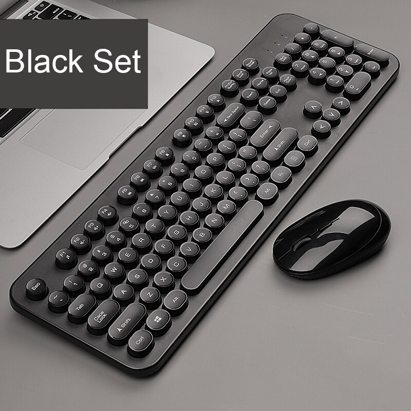 2.4G Wireless Keyboard and Mouse Protable Mini Key... – Grandado
