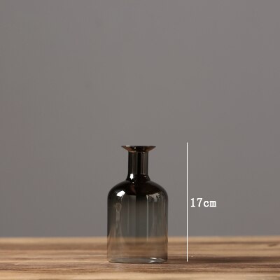 Nordic retro plating glass flower vase home decora... – Vicedeal