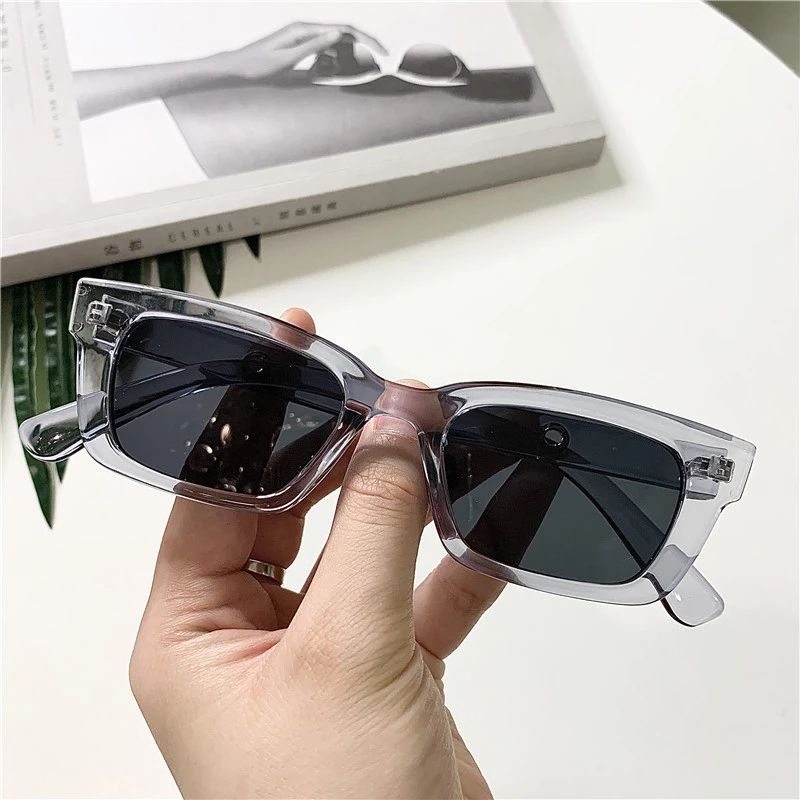 Gafas de sol rectangulares de Estilo Vintage para ... – Grandado
