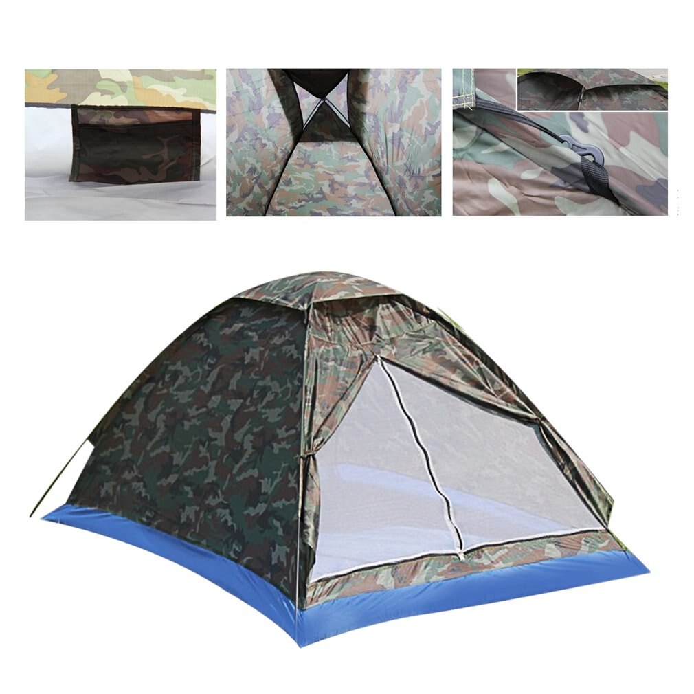 Outdoor Portable Beach Tent Camouflage Camping Ten... – Grandado