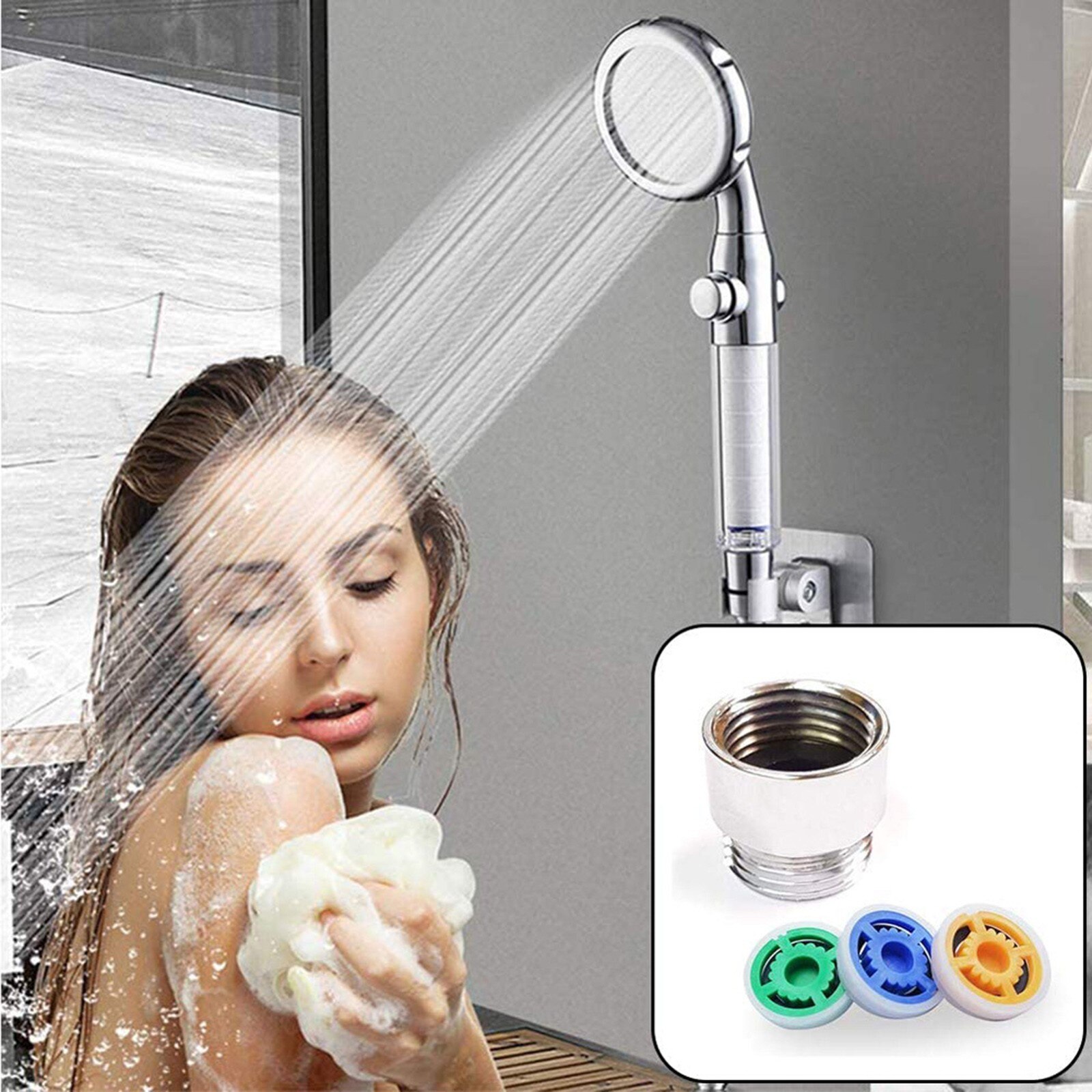 Bathroom Bath Accessories Gadgets For Shower Showe... – Grandado