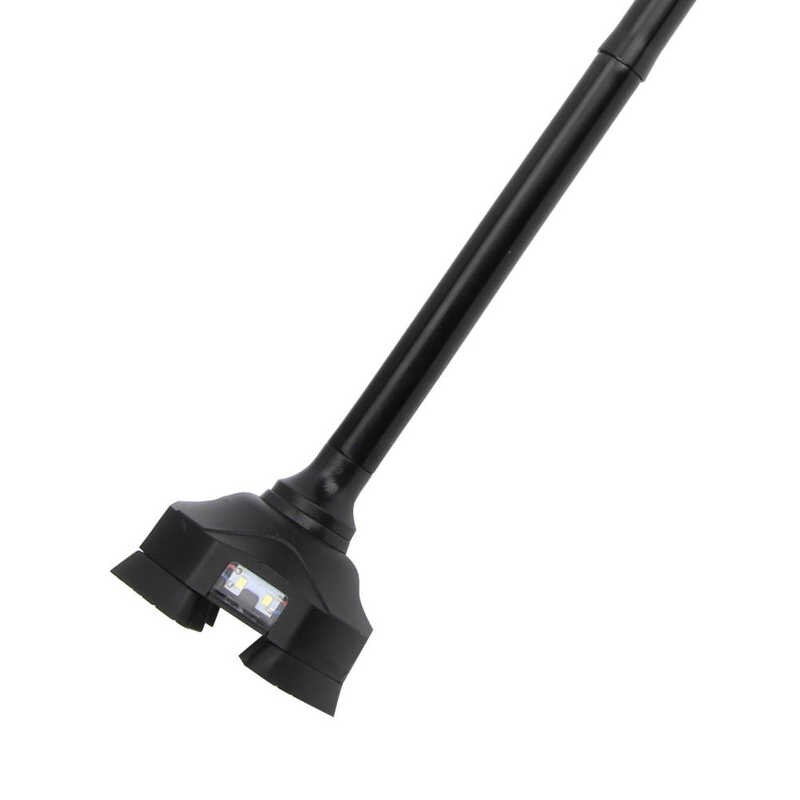 Folding LED Light Safety Walking Stick Four Foot B... – Grandado