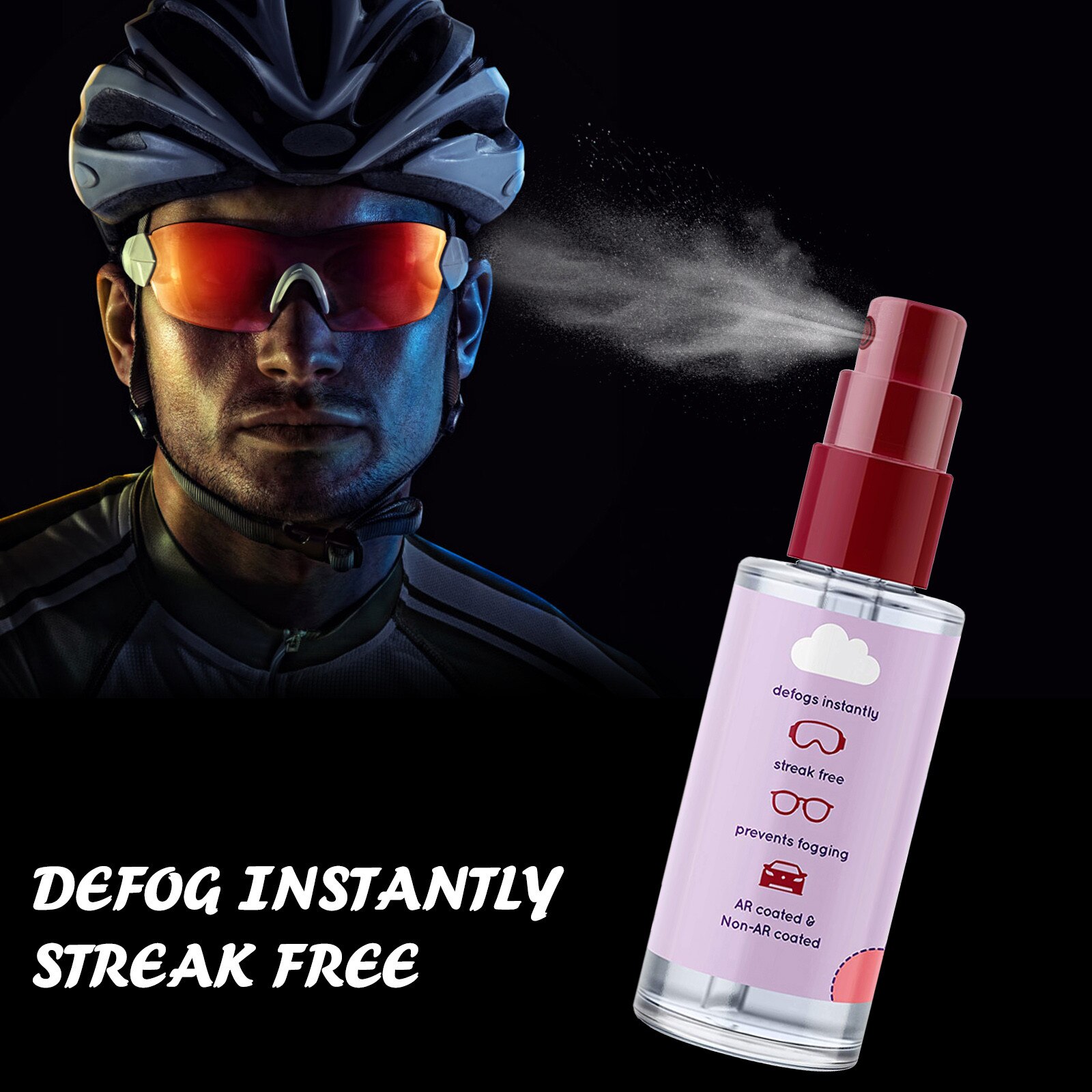 60ml Anti-fog Agent Waterproof Rainproof Anit-fog ... – Grandado