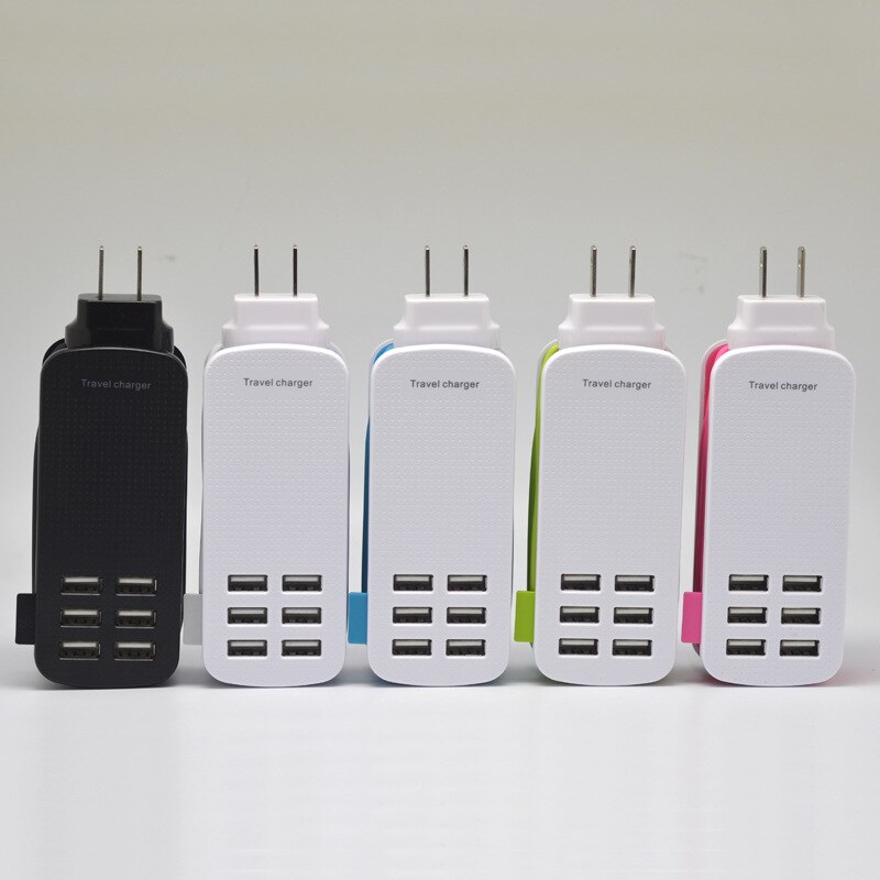 Intelligente 6usb Presa di Uscita Multi Porta Usb ... – Vicedeal