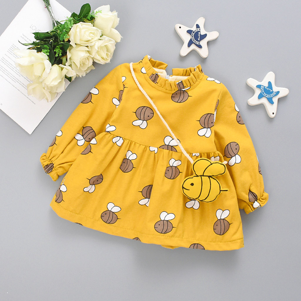 Baby Meisje Jurk Prinses Herfst Winter Baby Kledin... – Grandado