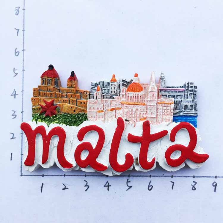 Fridge Magnet Decoration Malta Hand Painted Candy ... – Grandado