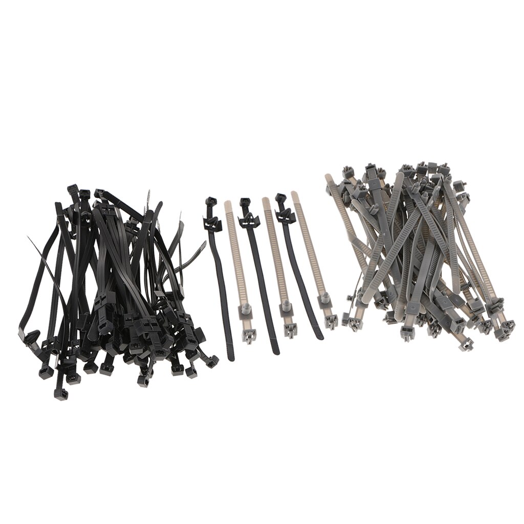85 Pieces Nylon Plastic Cable Tie Zip Wraps Ratche... – Grandado