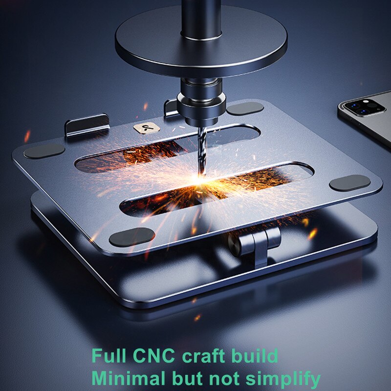 Full Aluminum Alloy Tablet Stand Adjustable iPad P... – Grandado