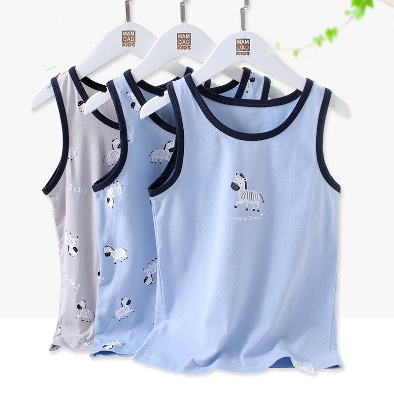 3/pcs Boy baby vest close-fitting breathable lycra... – Grandado