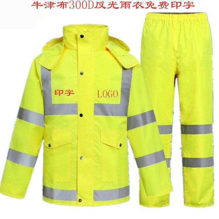 Impermeable Rain Coat Adult Reflective Thick Rain ... – Grandado