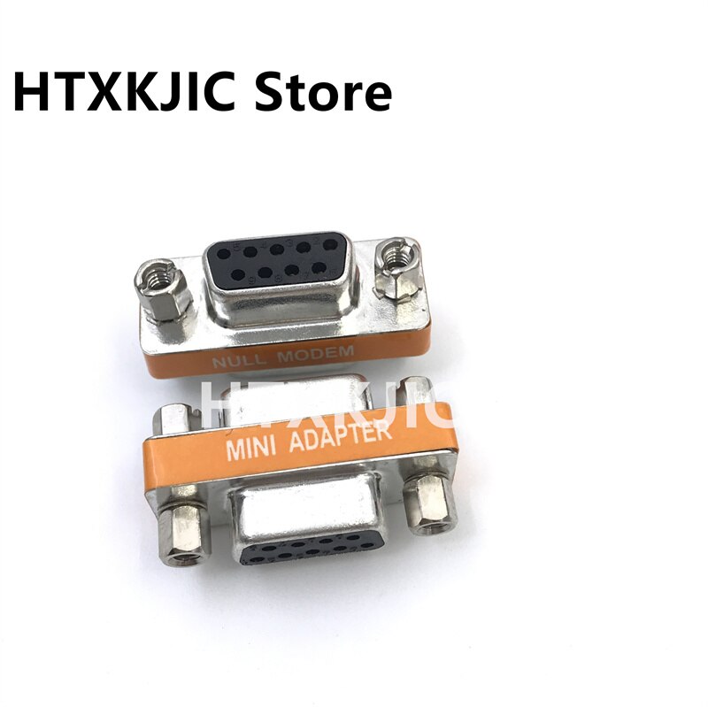 Mini Null Modem DB9 Female Male plug Adapter Gende... – Grandado