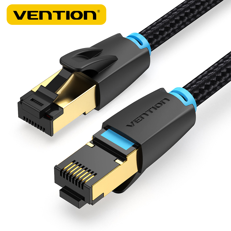 Vention Super Speed Cat 8 Ethernet Cable 40Gbps Ga... – Grandado