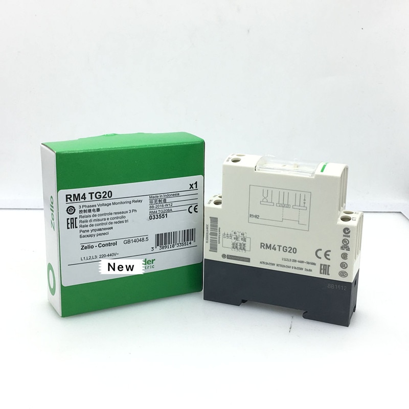 original in box RM4TG20 Phase Sequence Relay RM4-T... – Grandado