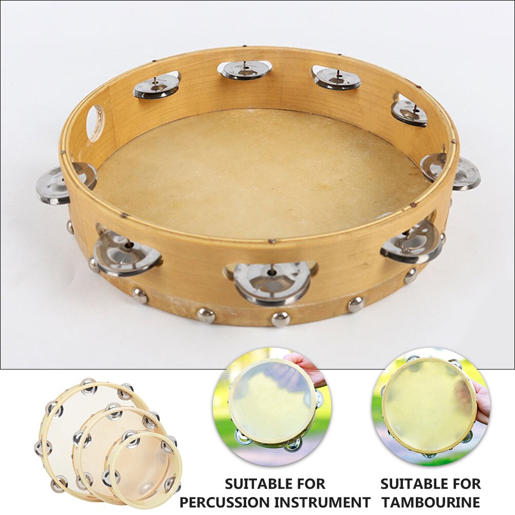 Pandereta de percusión de Jingles, instrumento de ... – Grandado