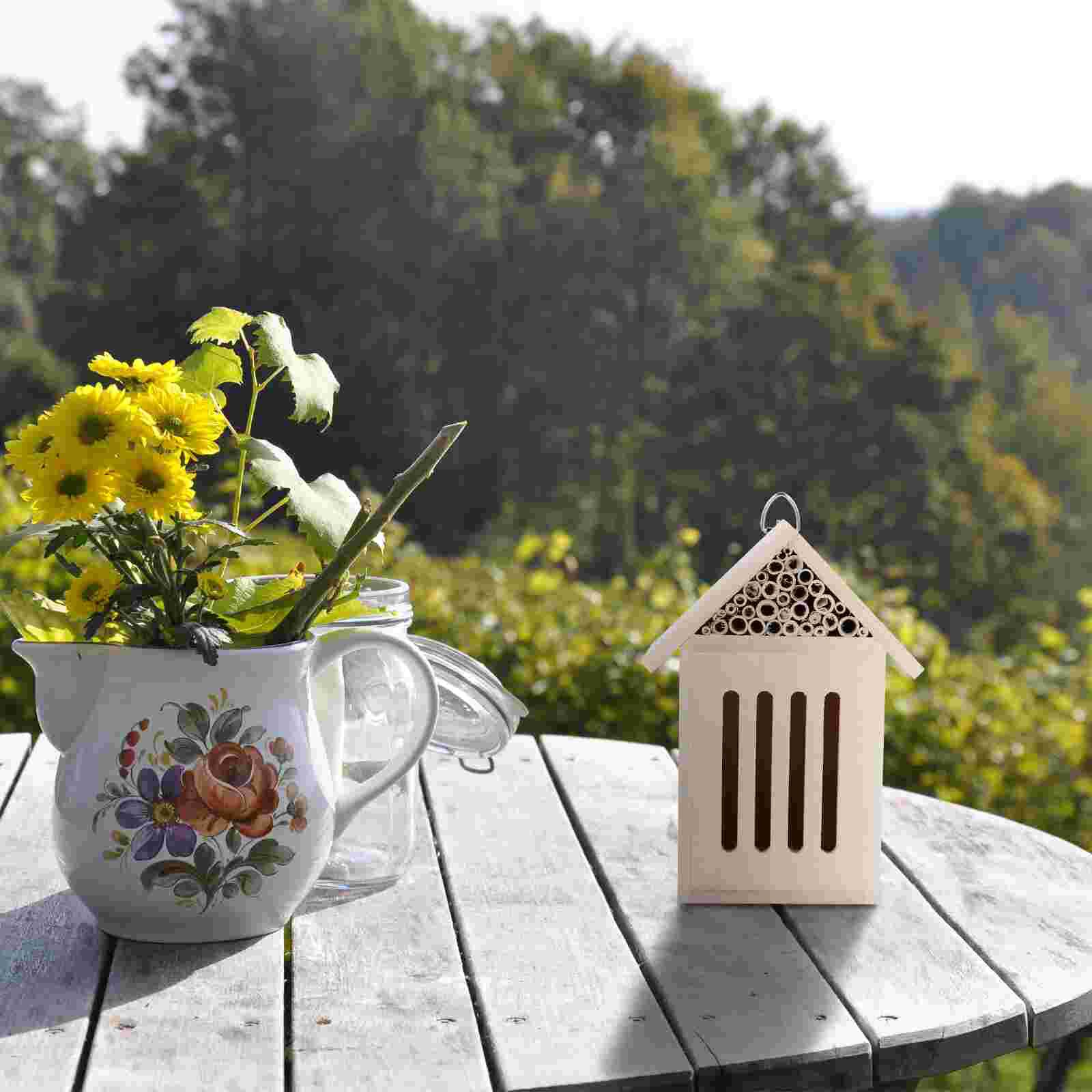 Outdoor Garden Wood Insect House Beehive Bug Room ... – Grandado