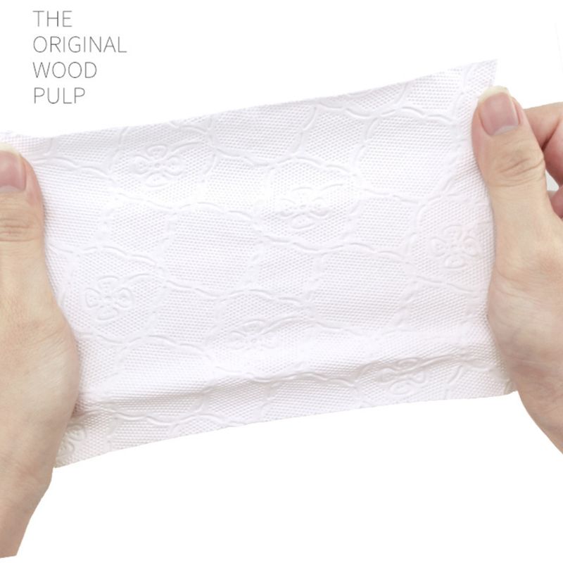 5pcs Silky Smooth Soft Premium 3-Ply Toilet Paper ... – Grandado