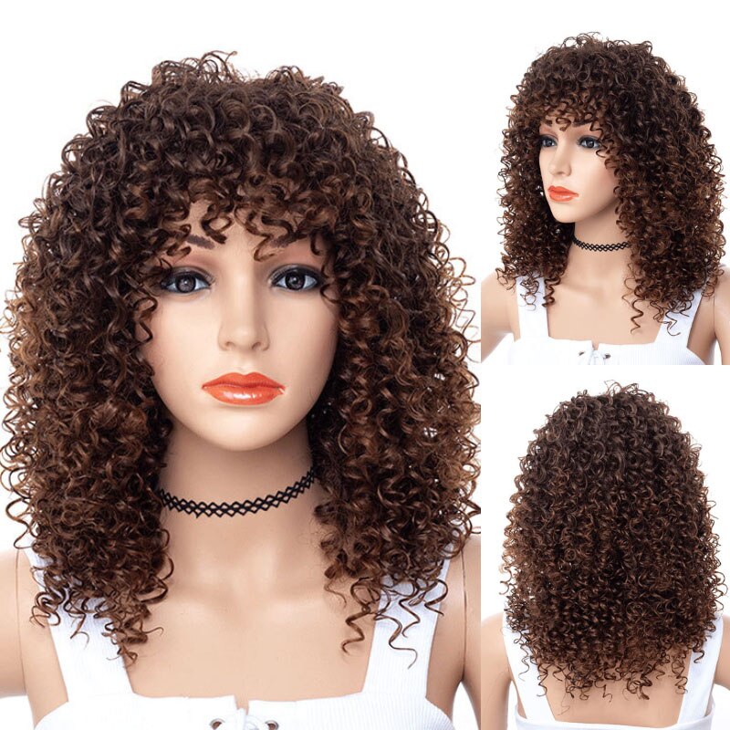 Realistic Wigs For Women MEDISIFA Silver White Short Curly Wigs For ...