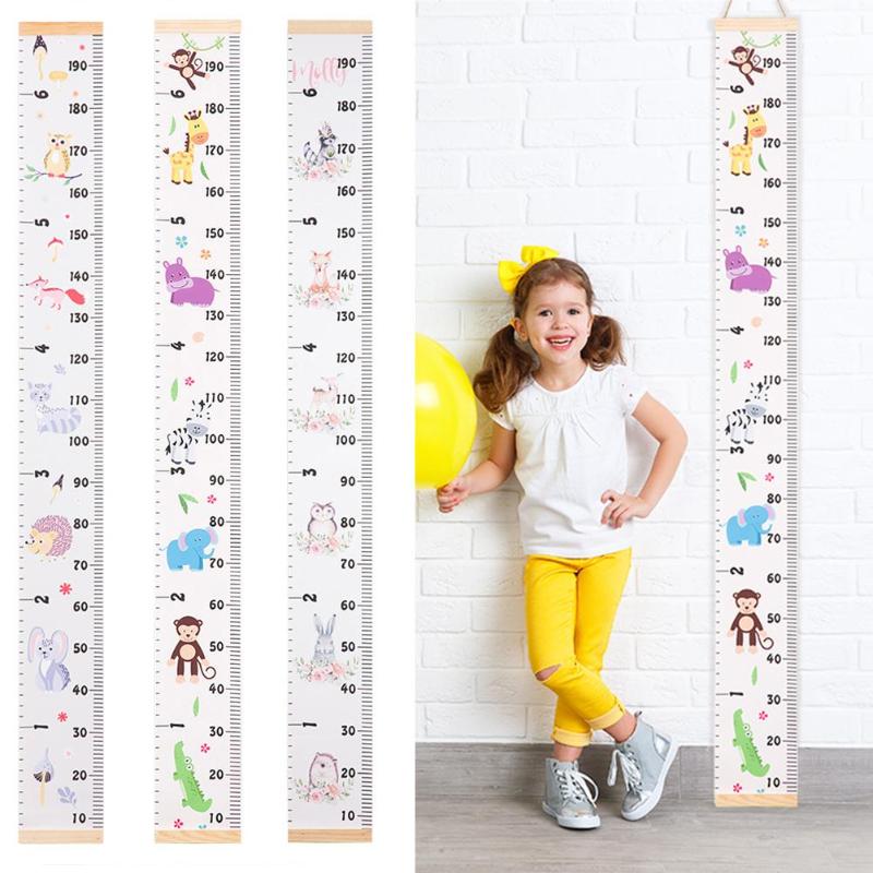 Kids Growth Size Chart Cartoon Style Height Measur... – Grandado