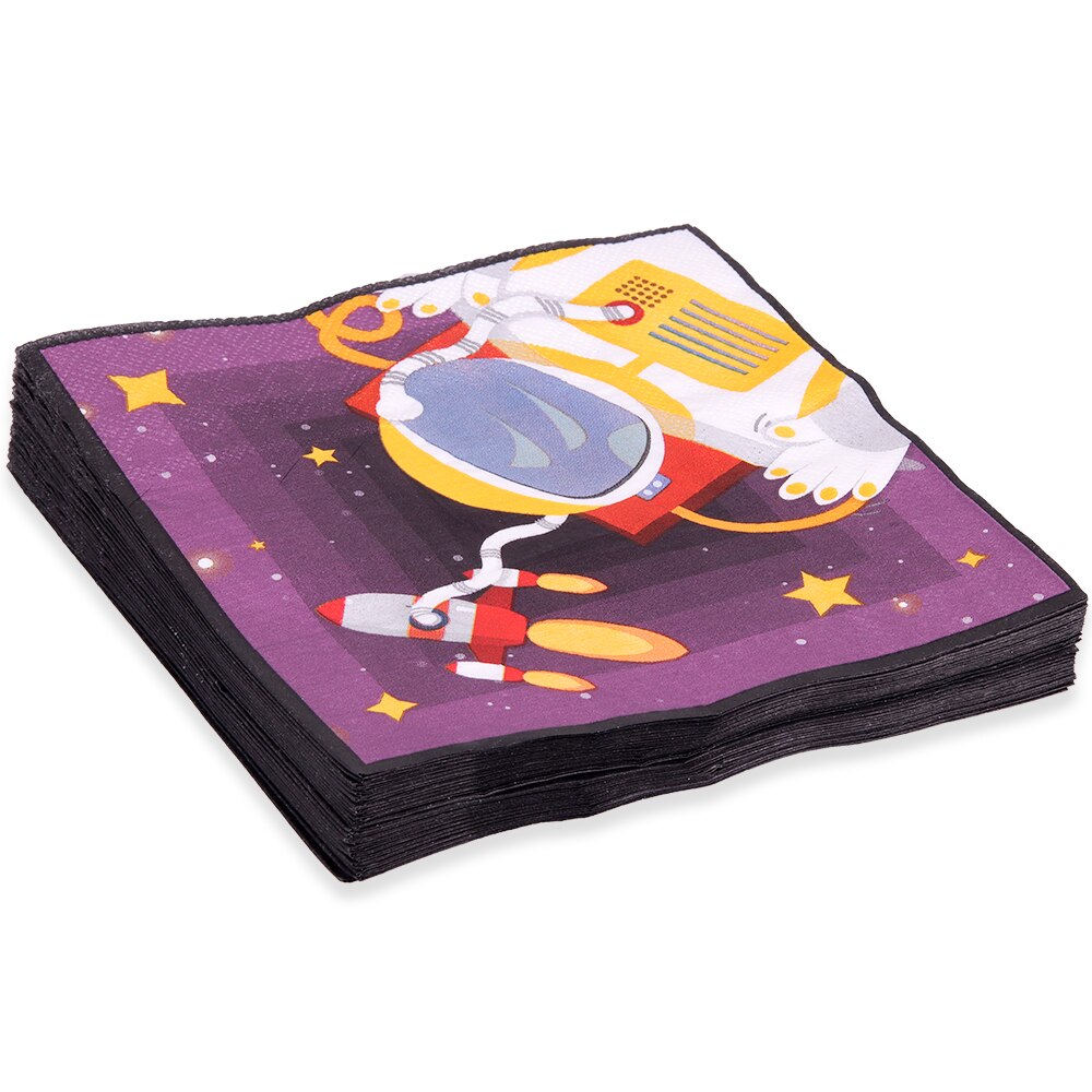 Outer Space Party Supplies disposable plate Astron... – Grandado