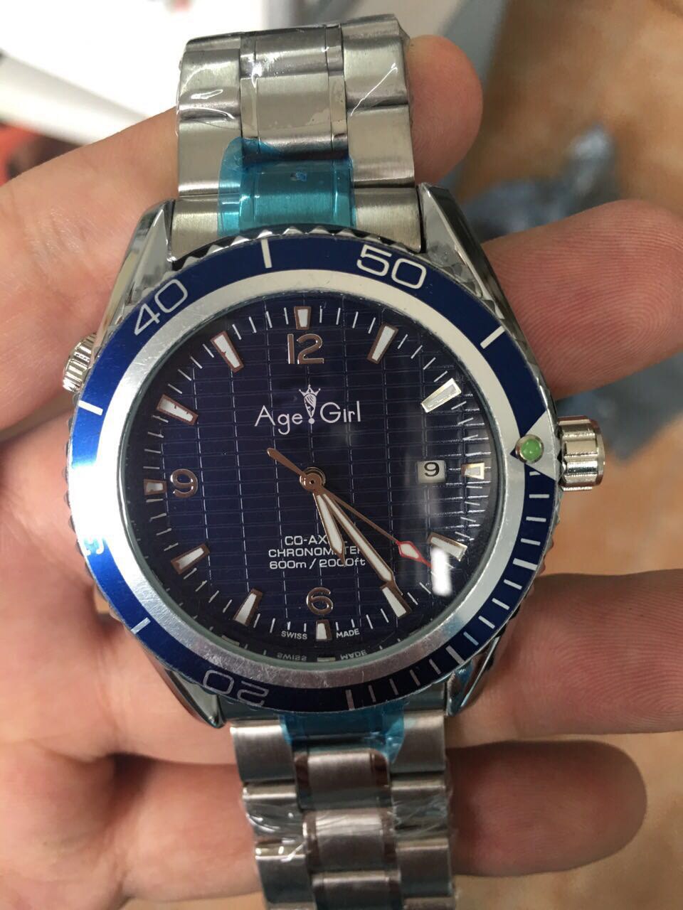 Classic Skyfall Dive Mens Sports Stainless Steel B... – Grandado