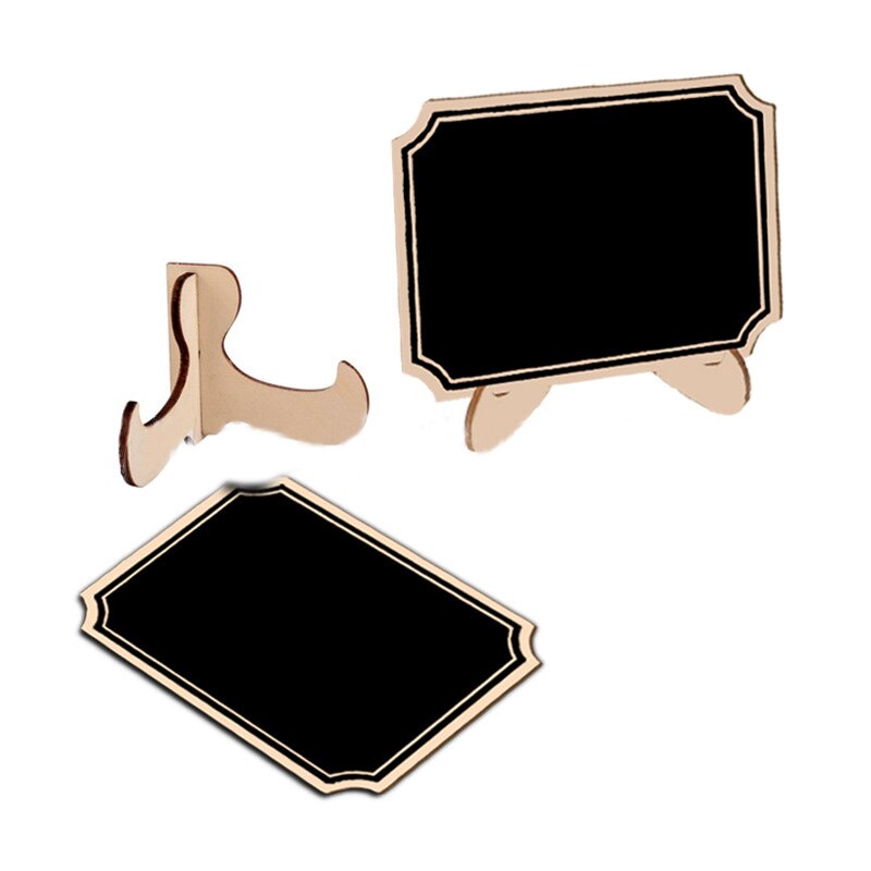 Mini Chalkboard Signs Small Blackboard with Wooden... – Vicedeal