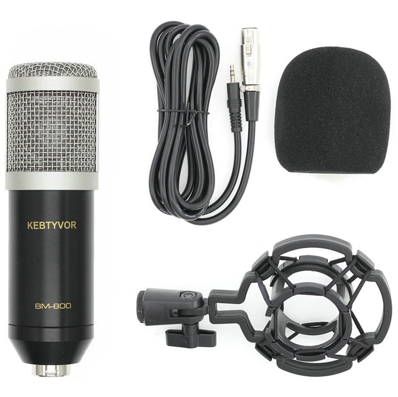BM800 Condenser Microphone Kit Studio Microphone V... – Grandado