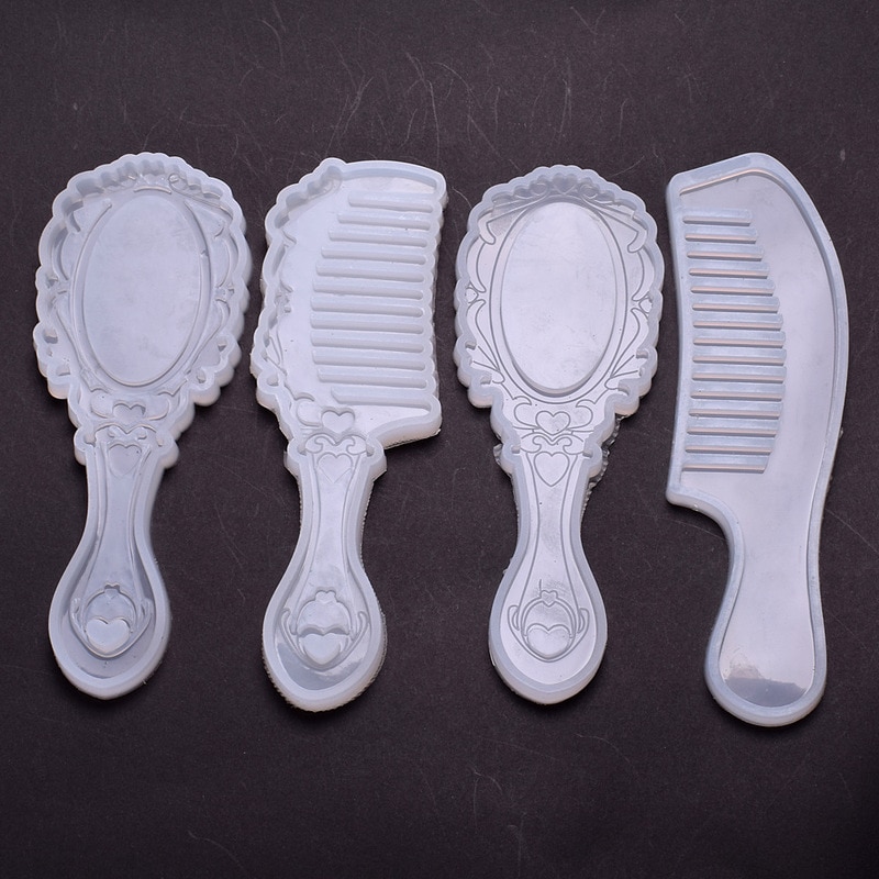3D Transparent Silicone Comb Mold Mirror Mould UV ... – Vicedeal