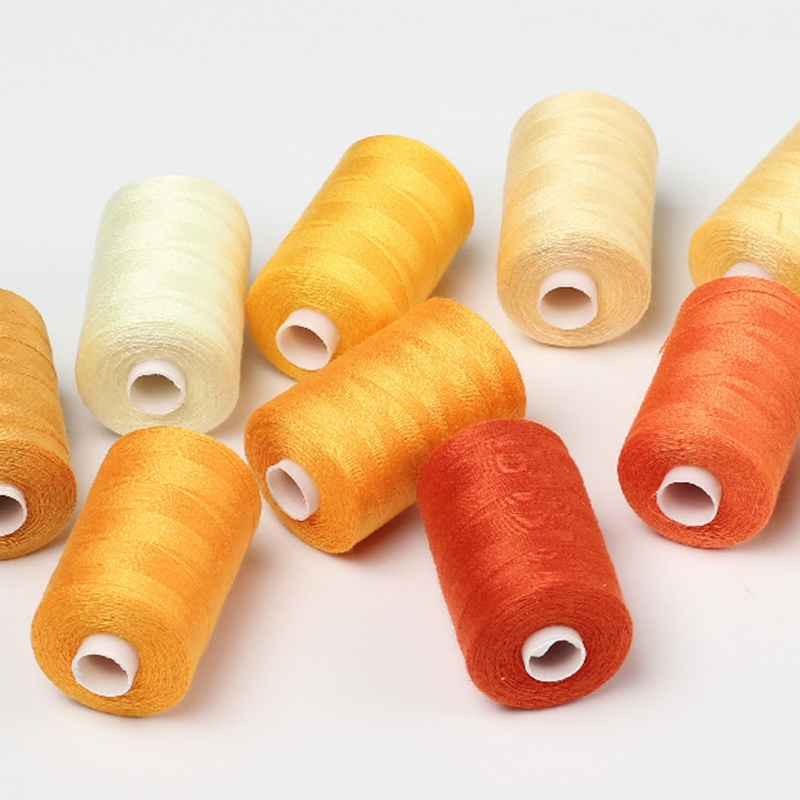 10 Geel Kleuren Naaigaren Spoelen 100% Polyester S... – Vicedeal