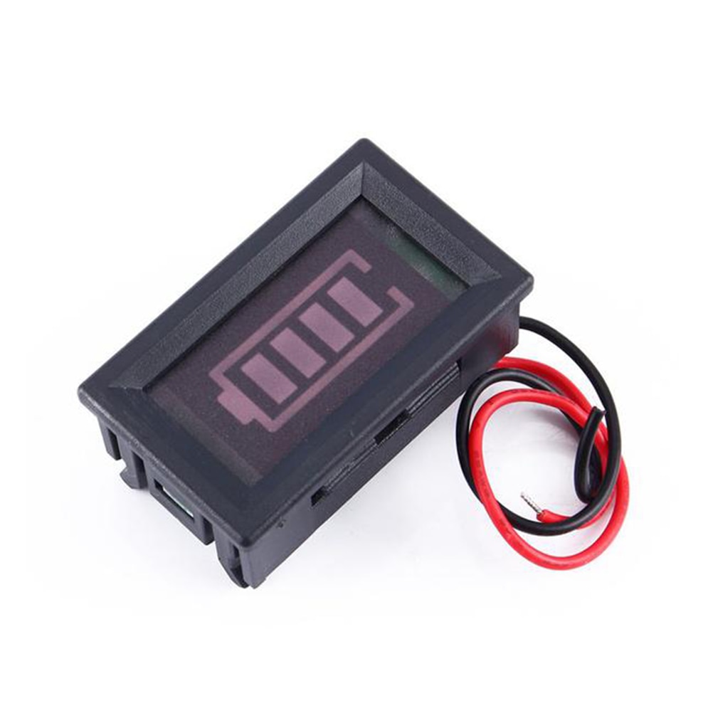 12V LED Battery Indicator Meter Gauge for Lead-ACI... – Vicedeal