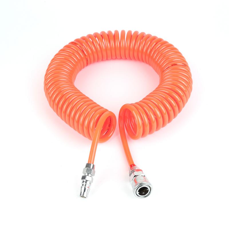9M 8mm X 5mm Flexible PU Recoil Hose Spring Tube F... – Grandado