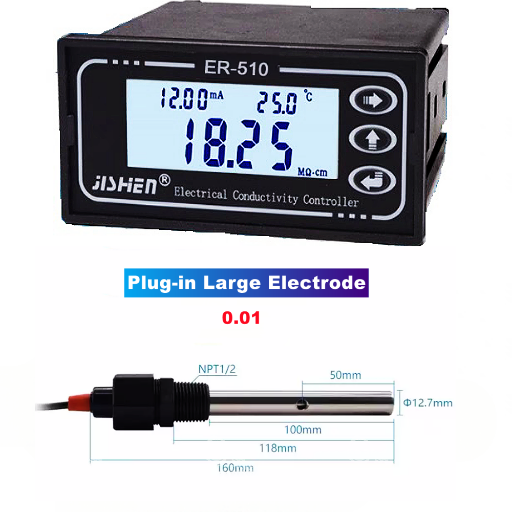 ER-510 Resistivity Meter EC Sensor Electronic Cond... – Grandado