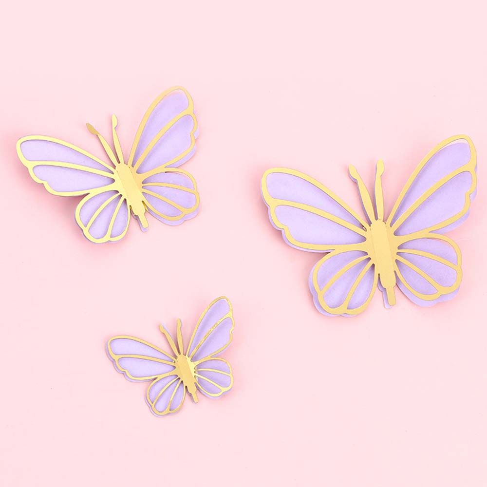 3 Pcs Vlinder Verjaardagstaart Toppers Fairy Meisj... – Grandado