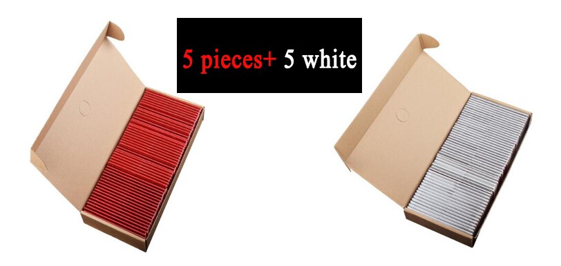 10pieces Red and white plastic retro reflector Tru... – Grandado