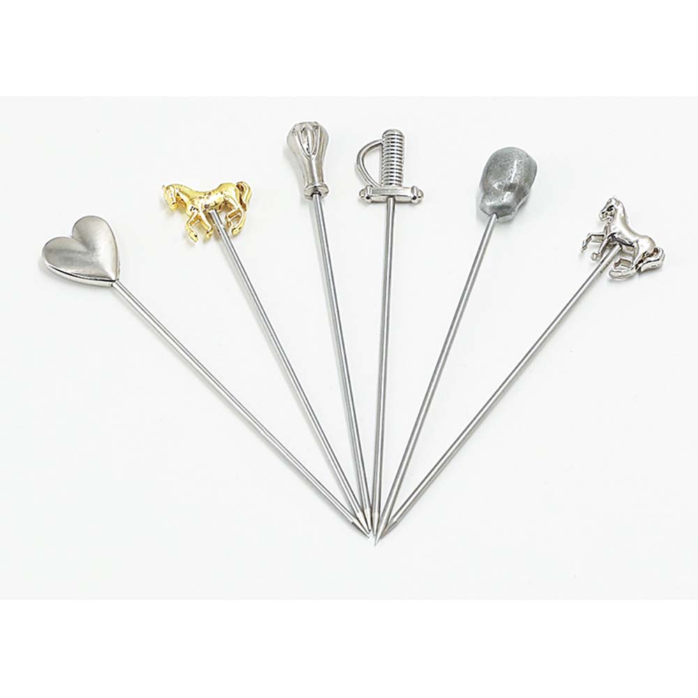 Stainless Steel Cocktail Pin Sign Fruit Beverage W... – Grandado