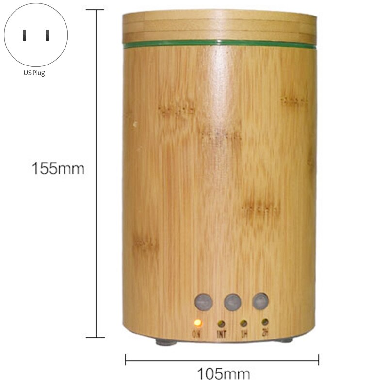 150Ml Bamboo Air Humidifier Aroma Essential Oil Di... – Grandado