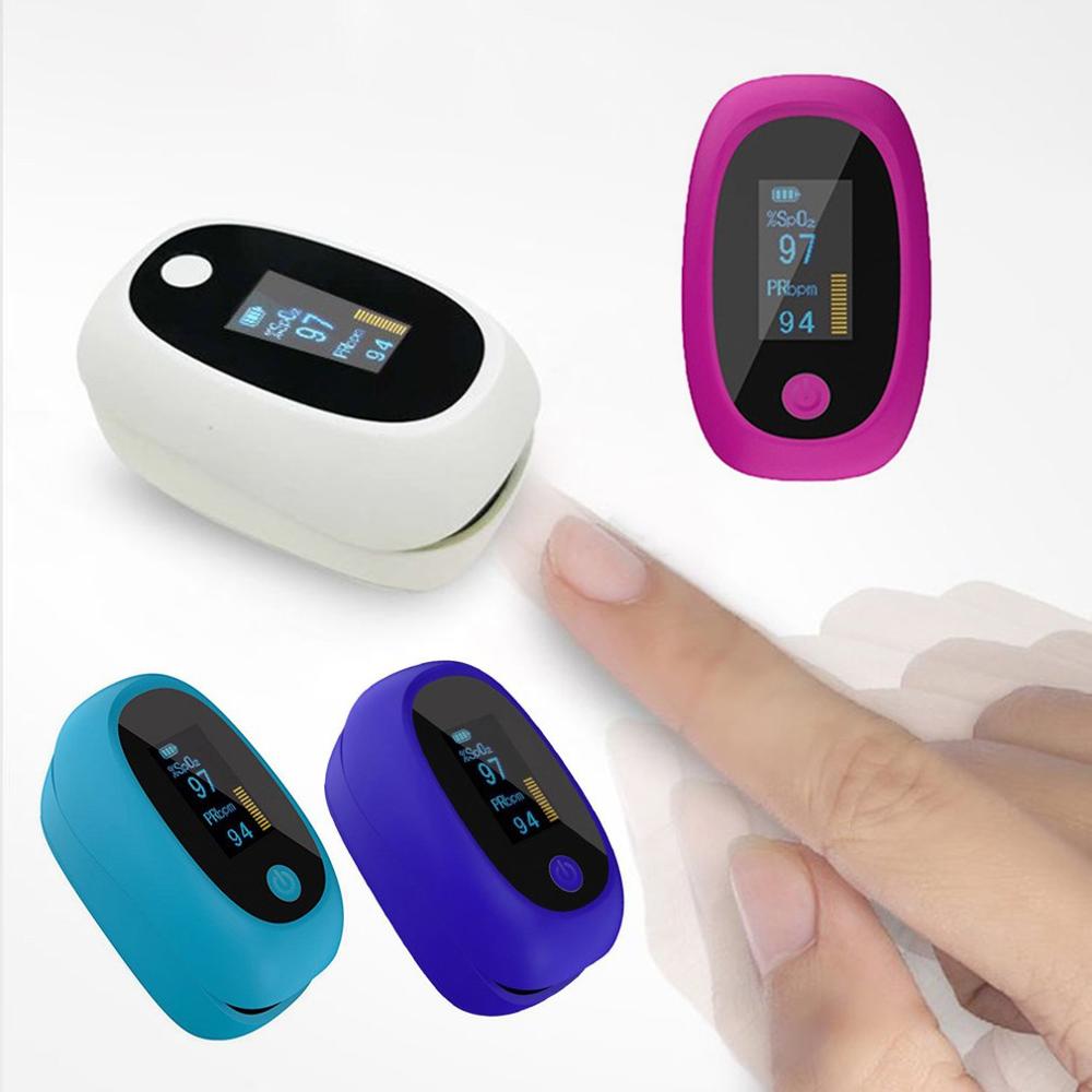 Portable Fingertip Pulse Oximeter SPO2 Pulse LED D... – Grandado