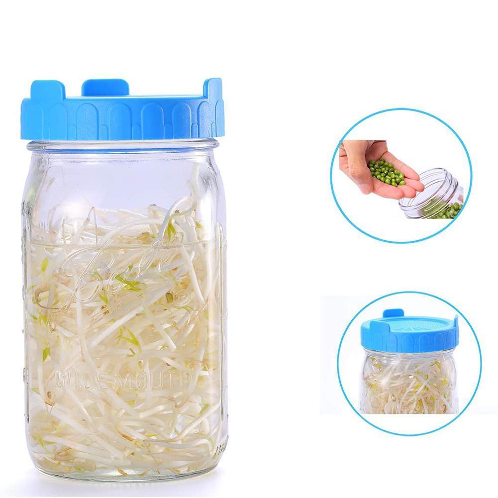 1pc Plastic Mesh Sprouting Lids Kitchen Sprouts Ma... – Vicedeal