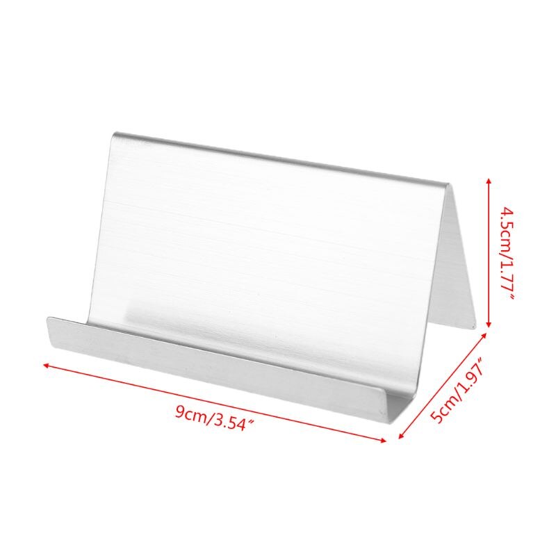 Stainless Steel Business Name Card Holder Display ... – Grandado